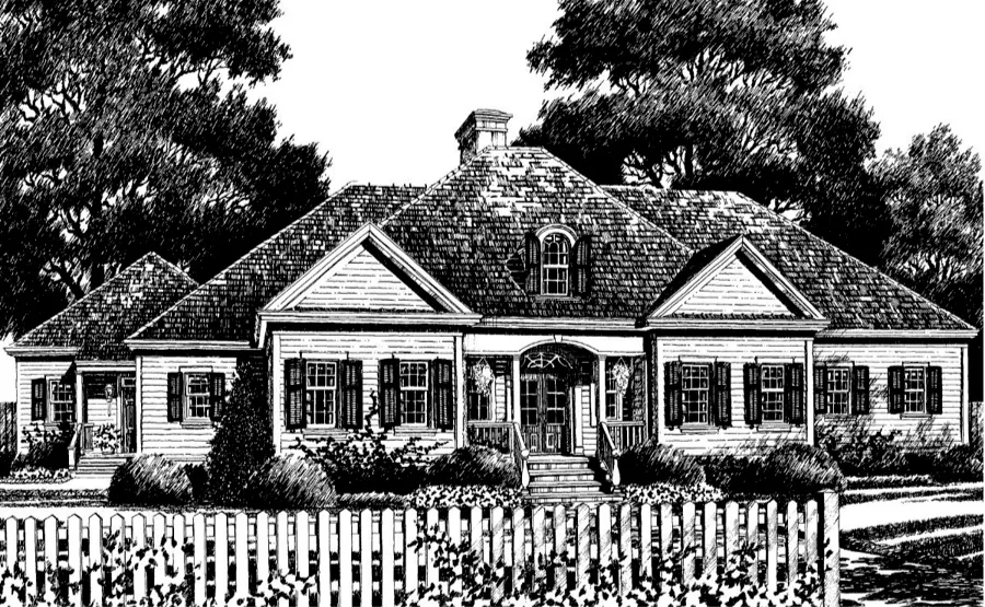 Twin Gables House Plan | Southern Living House Plans